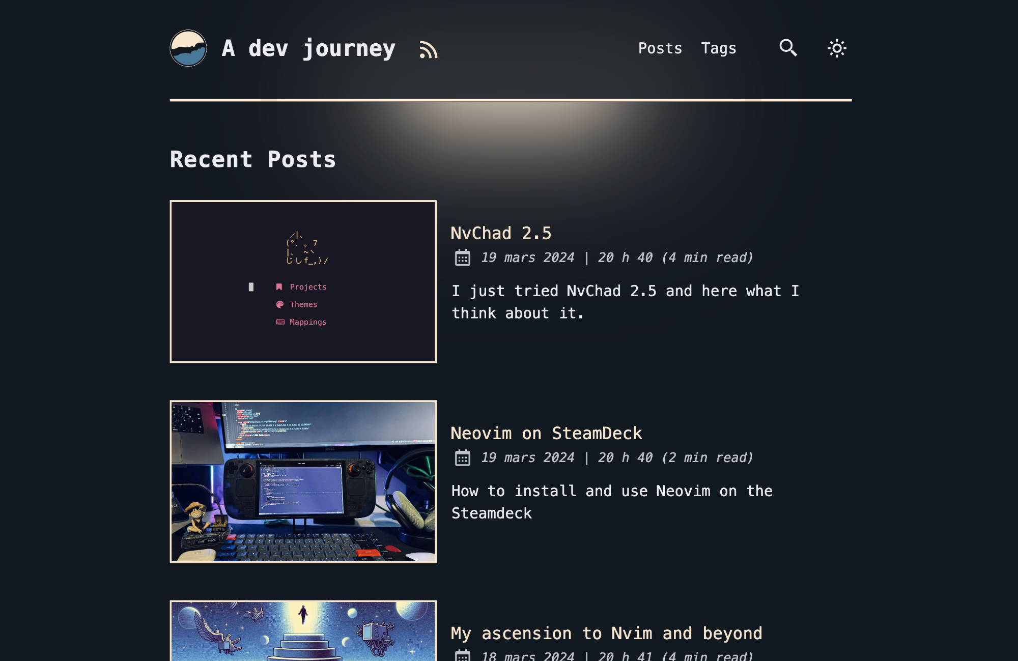 A Dev Journey 7260